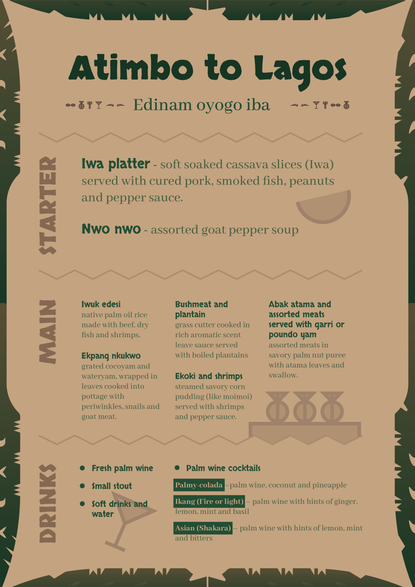 From the Delicious Efik Food to the Live Music, 'Atimbo to Lagos 2.0 ...