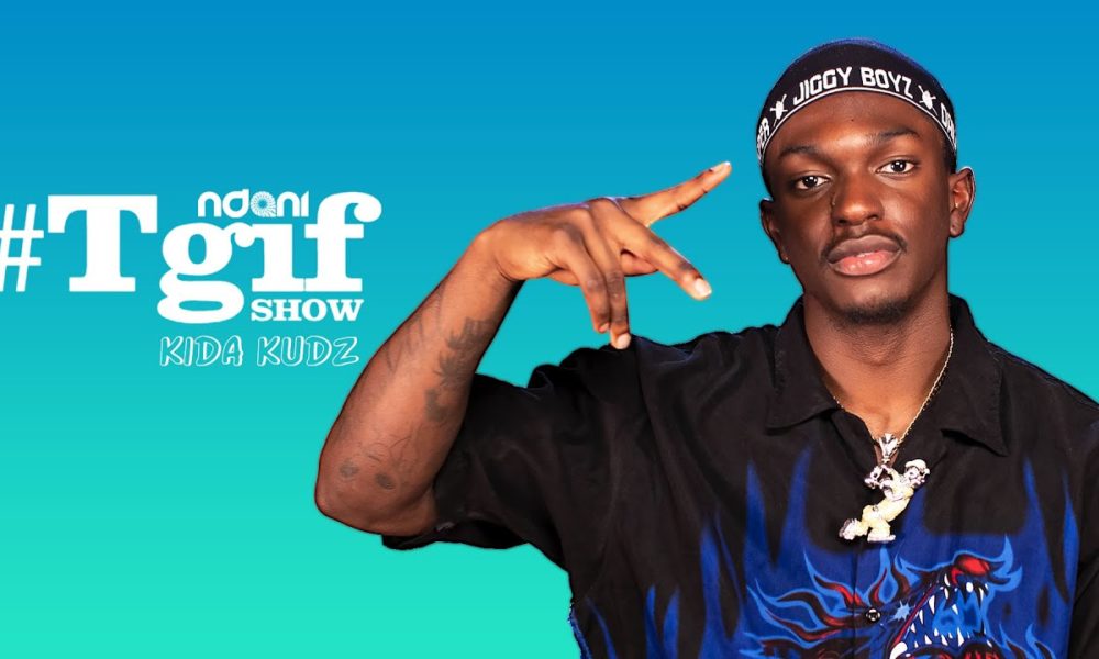 Watch Kida Kudz drink through this Episode of Ndani TGIF Show | BellaNaija