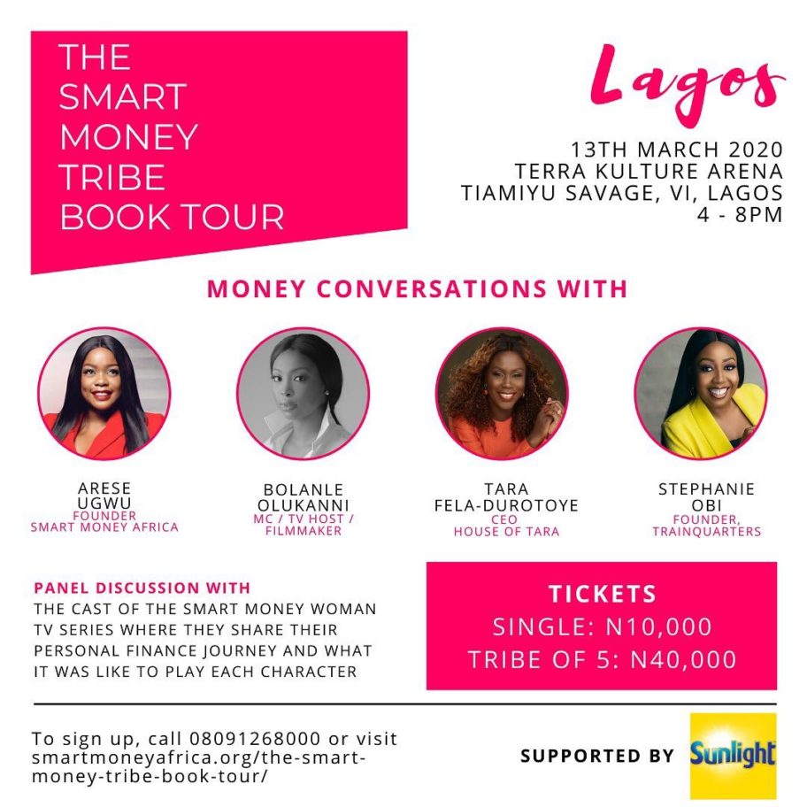 Arese Ugwu is Bringing her Smart Money Tribe Book Tour to Lagos | March ...