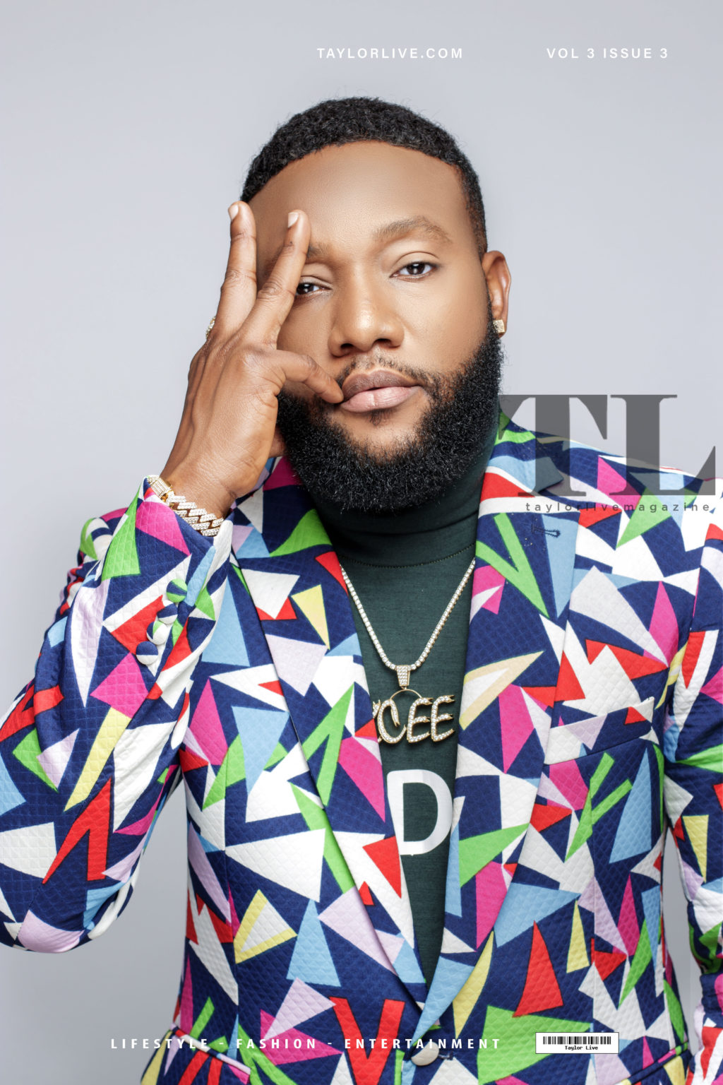 Kcee the "Money & Music Maker" is Taylor Live Magazine's Latest Cover ...