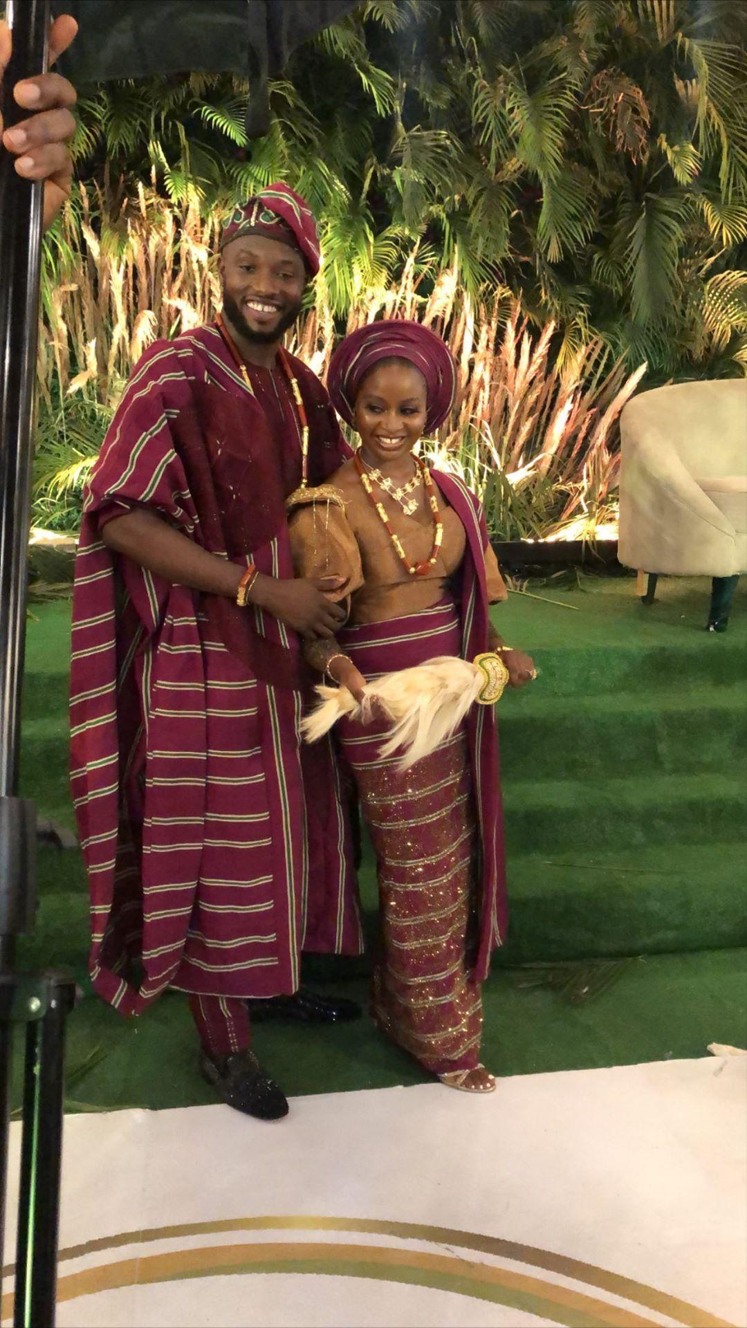 Here's Your First Look at Anita Brows & Emmanuel Ikubese's Traditional ...