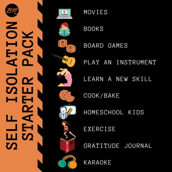Self Isolation Starter Pack: Fun Things to do While you're Stuck at ...