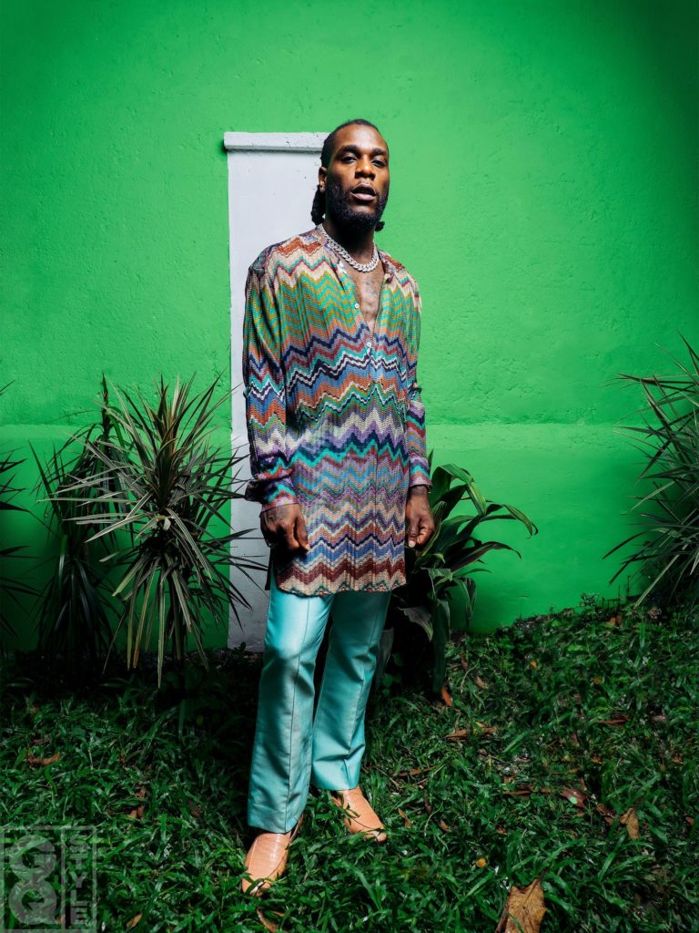 Burna Boy is a "Global Giant" on the Cover of GQ Magazine | BellaNaija