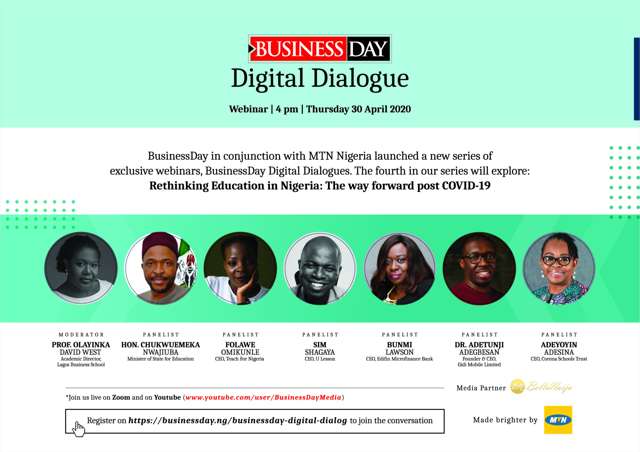 Let's Rethink Education in Nigeria on April 30th with BusinessDay ...