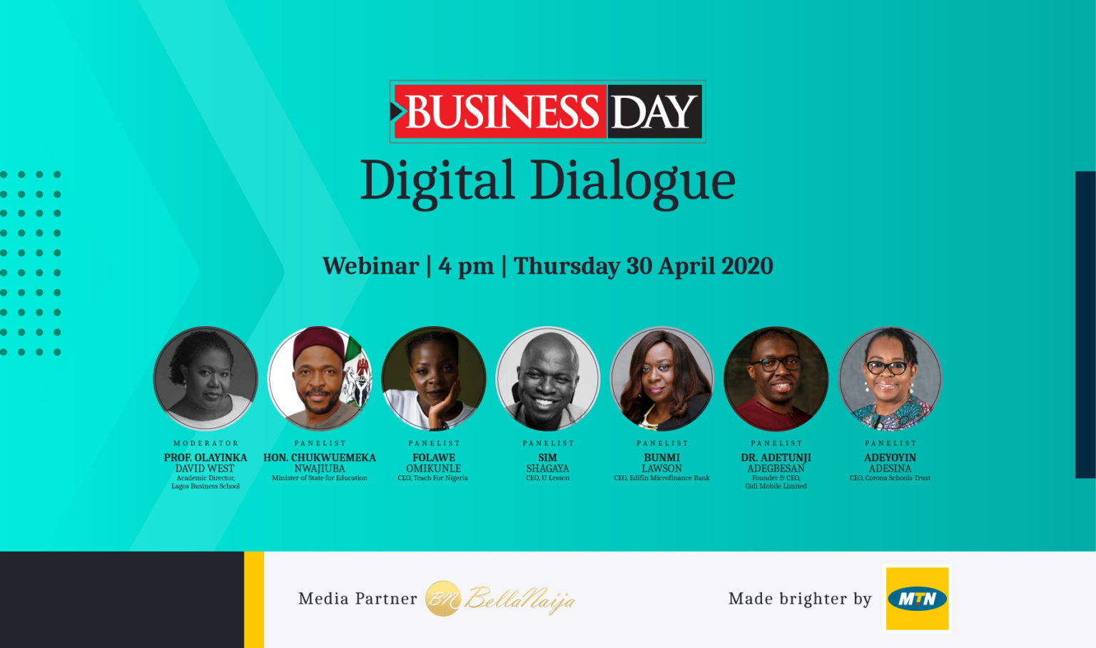 Let's Rethink Education in Nigeria on April 30th with BusinessDay ...