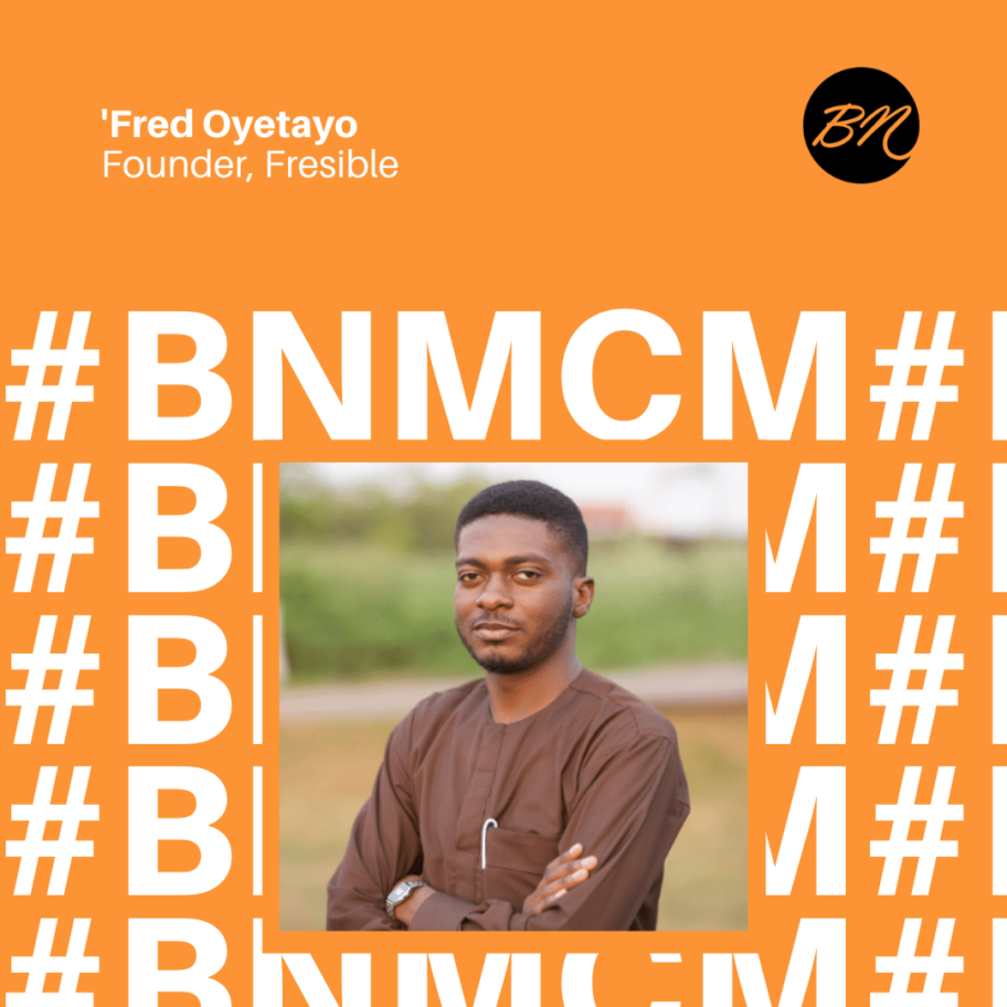 Lawyer & Digital Entrepreneur 'Fred Oyetayo of Fresible is Our # ...