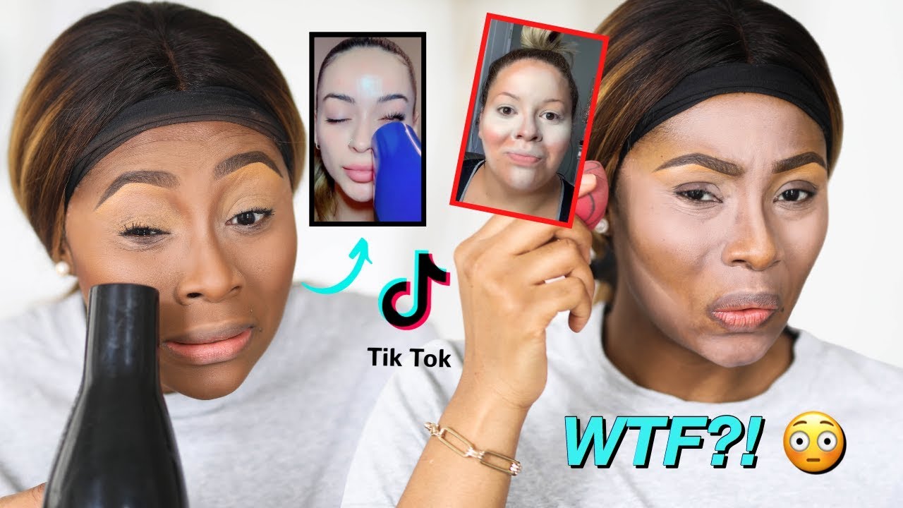 Dimma Umeh Tries Popular Tik Tok Makeup Hacks on this Hilarious Episode of her Vlog | BellaNaija