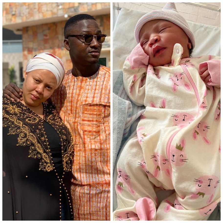Femi & Mariam Bakre are Proud Parents to a Baby Girl! | BellaNaija