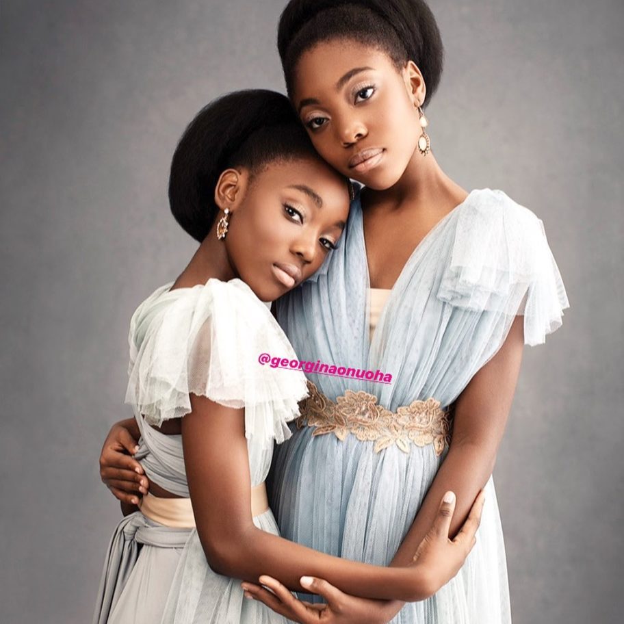 Nollywood Actress Georgina Onuoha & her Daughters are having a Fun ...