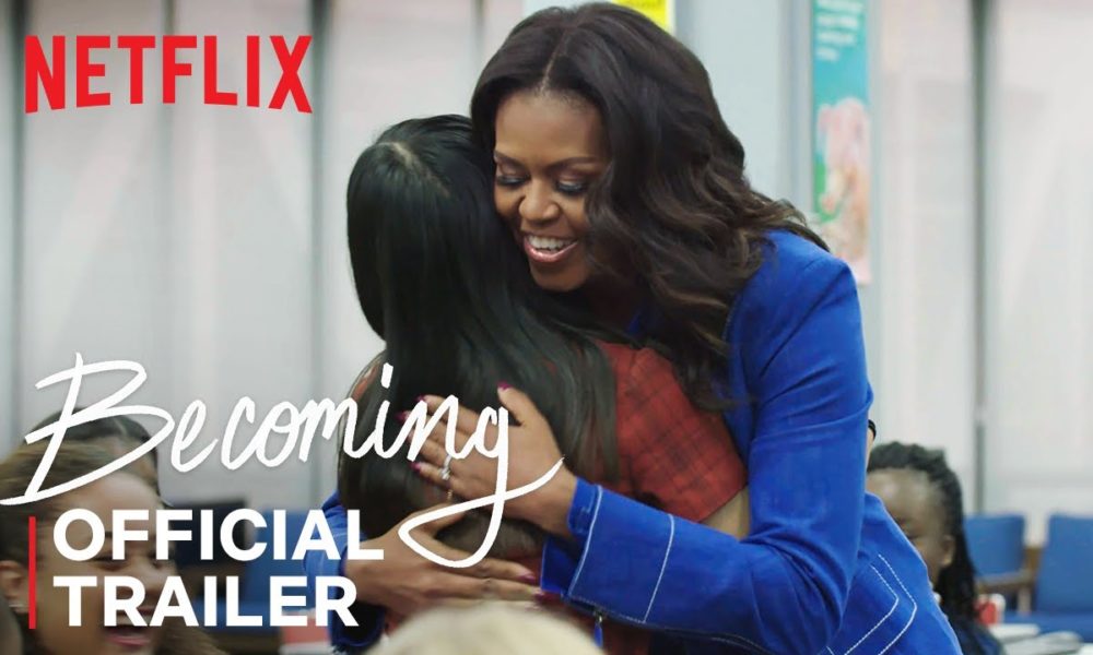 This is the Official Trailer for Michelle Obama's Netflix Documentary ...