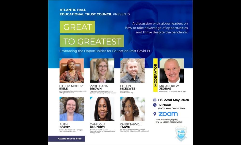 Atlantic Hall hosts World Leaders to a Discourse on Global Trends in ...