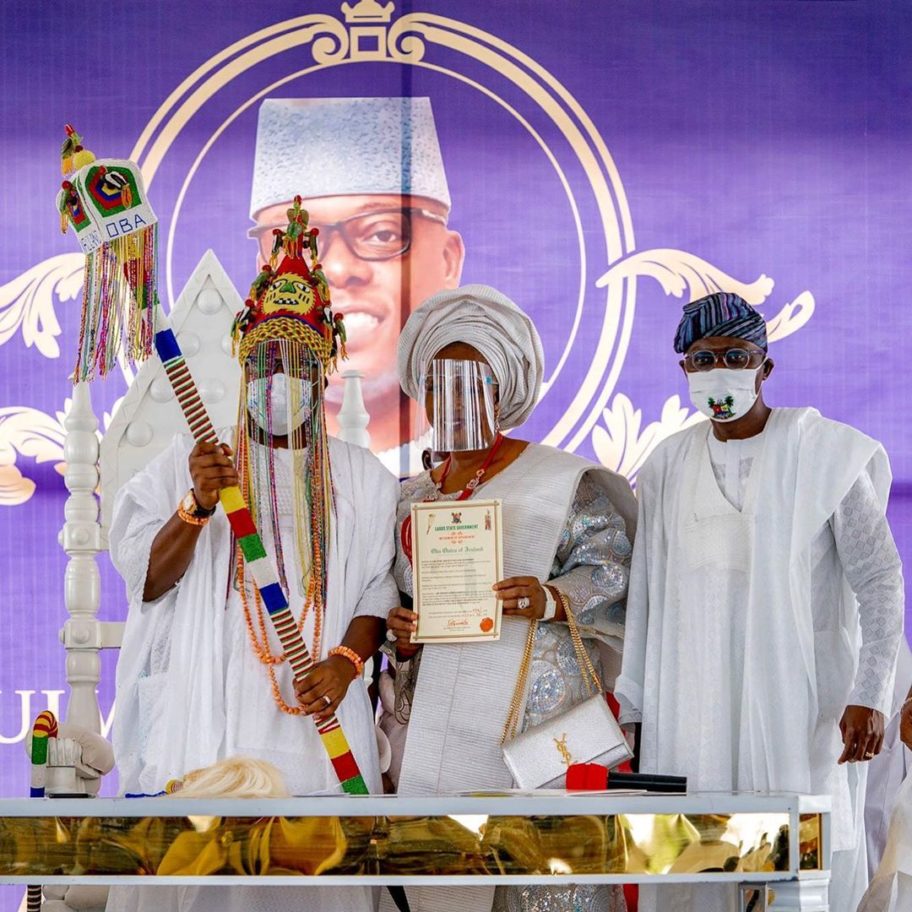 Oba Abdul-Wasiu Omogbolahan Lawal is the New Oniru of Iru Land | BellaNaija