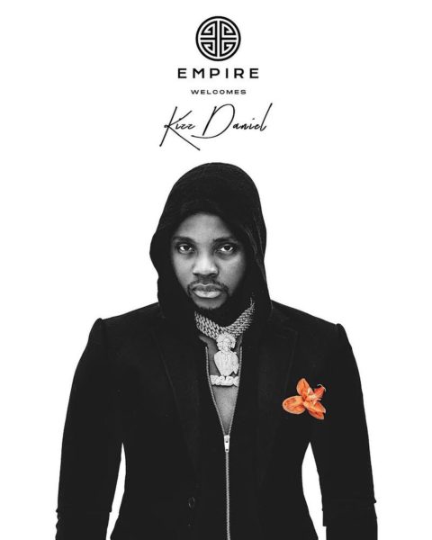 Kizz Daniel Is Now Family with EMPIRE Record Label | BellaNaija