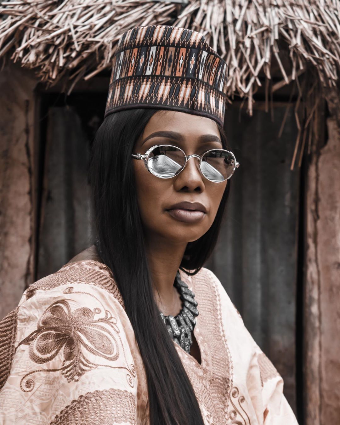 Ogwa Iweze and David Adikwu Channel Modern Tradition In Shushi Shades Campaign | BellaNaija