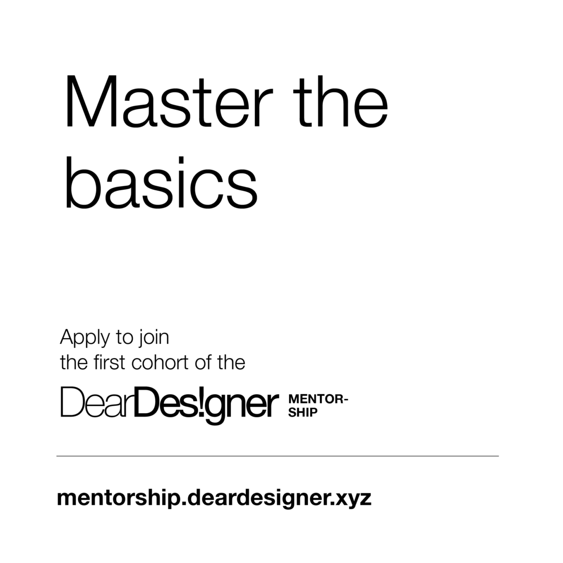 The DearDesigner Mentorship Program wants to Help Young Designers ...