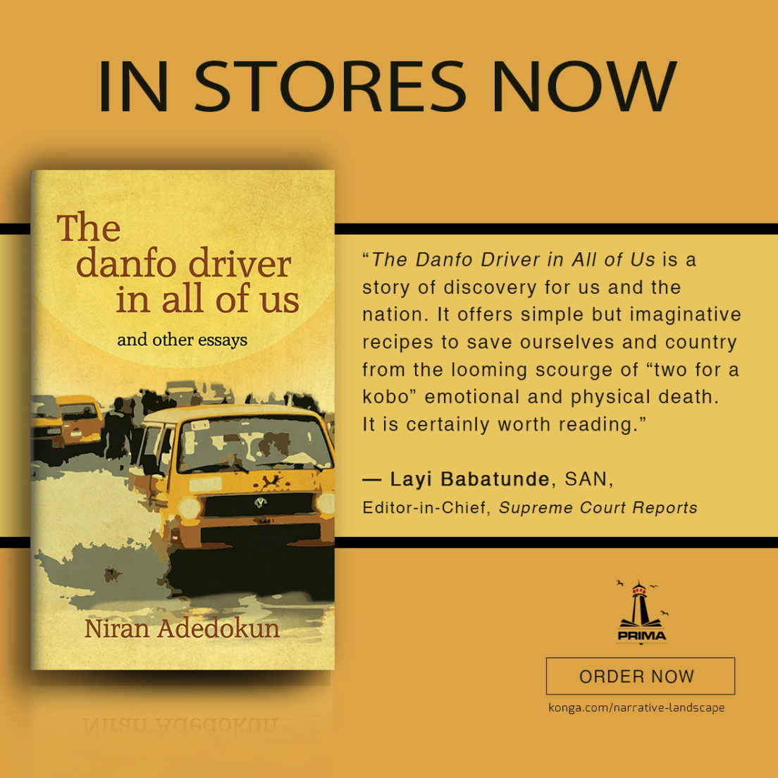 BN Book Excerpt: The Danfo Driver in All of Us by Niran Adedokun ...