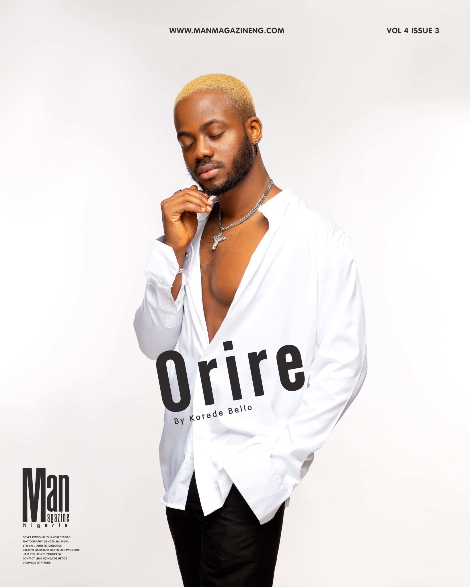 Korede Bello is Such a Hottie on the Cover of Man Magazine Nigeria's ...