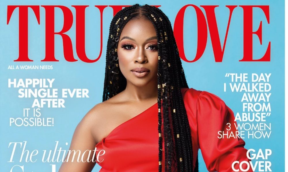 Nomzamo Mbatha shines on True Love Magazine's September 2020 Cover ...