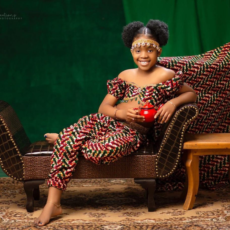Basketmouth's daughter Janelle channels Princess Jasmine for her ...