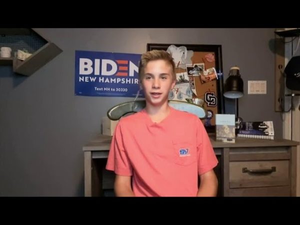 Watch 13-Year-Old Brayden Harrington Narrate how Joe Biden Encouraged ...