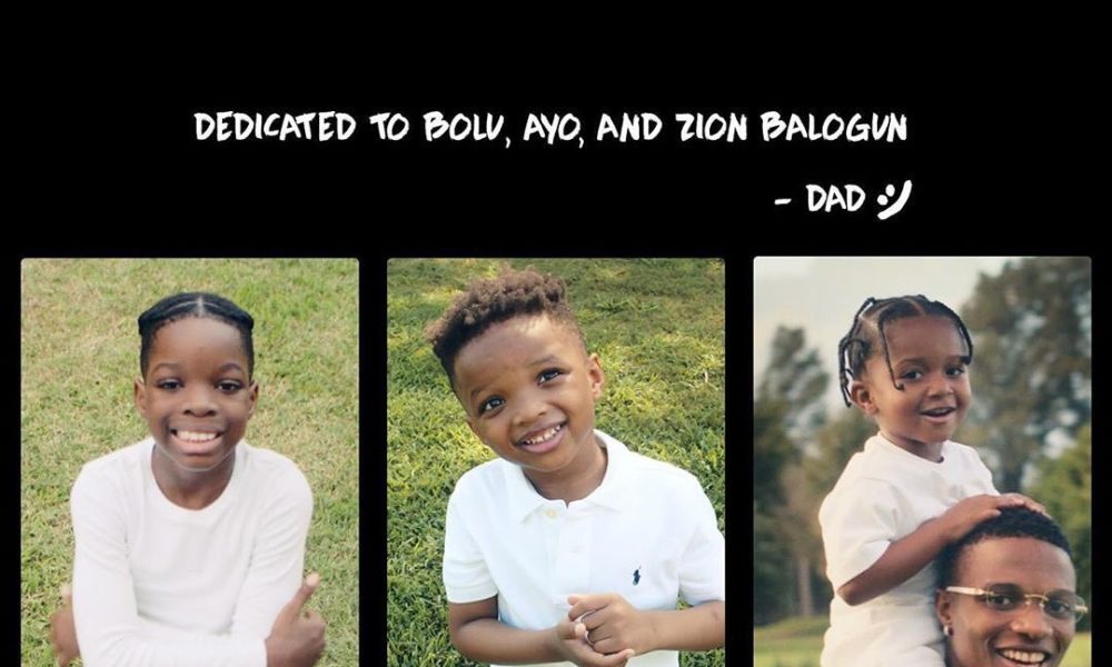Wizkid drops Visuals for "Smile" featuring H.E.R & His Three Sons are ...
