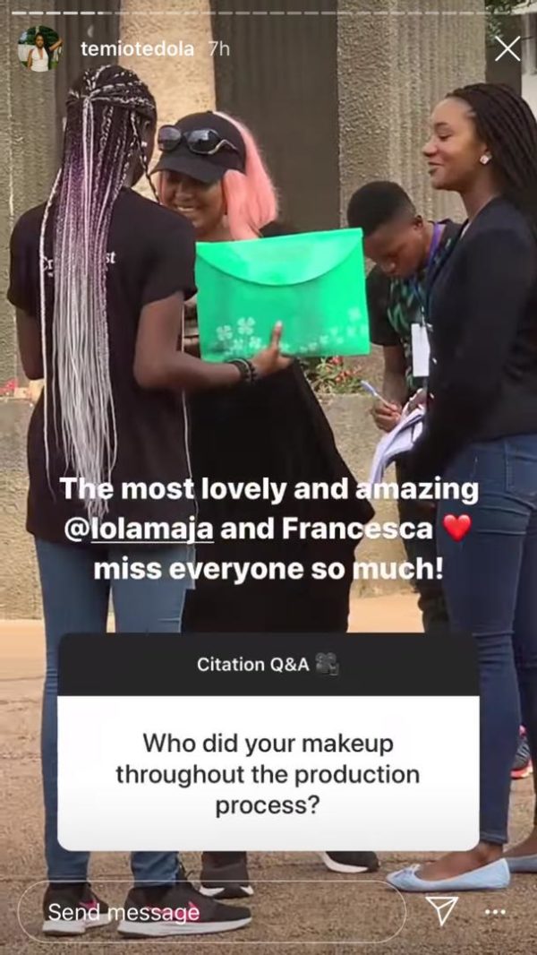 Temi Otedola is answering All Your Questions about her Starring in ...
