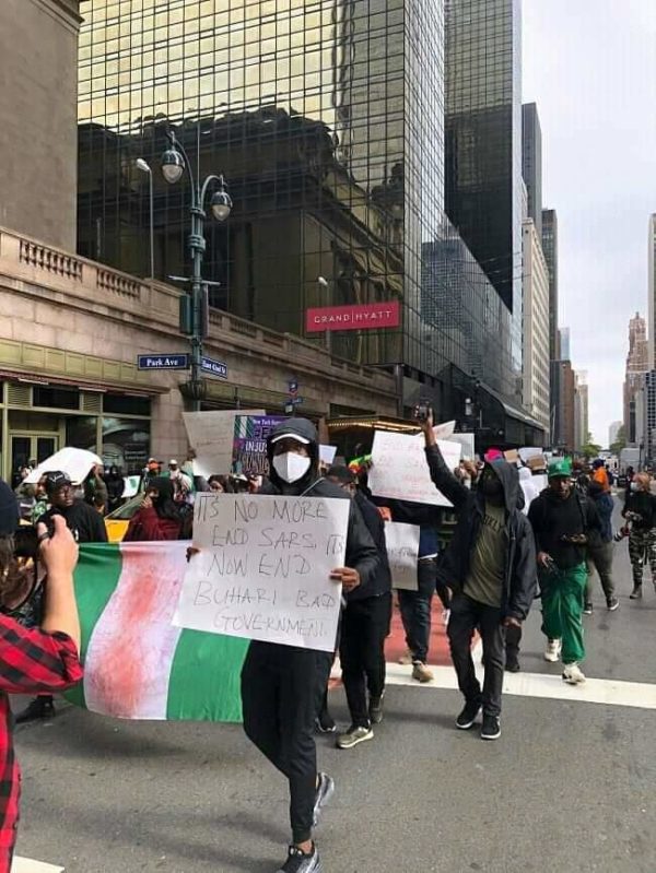 The #EndSARS Protests across the World in Photos | BellaNaija