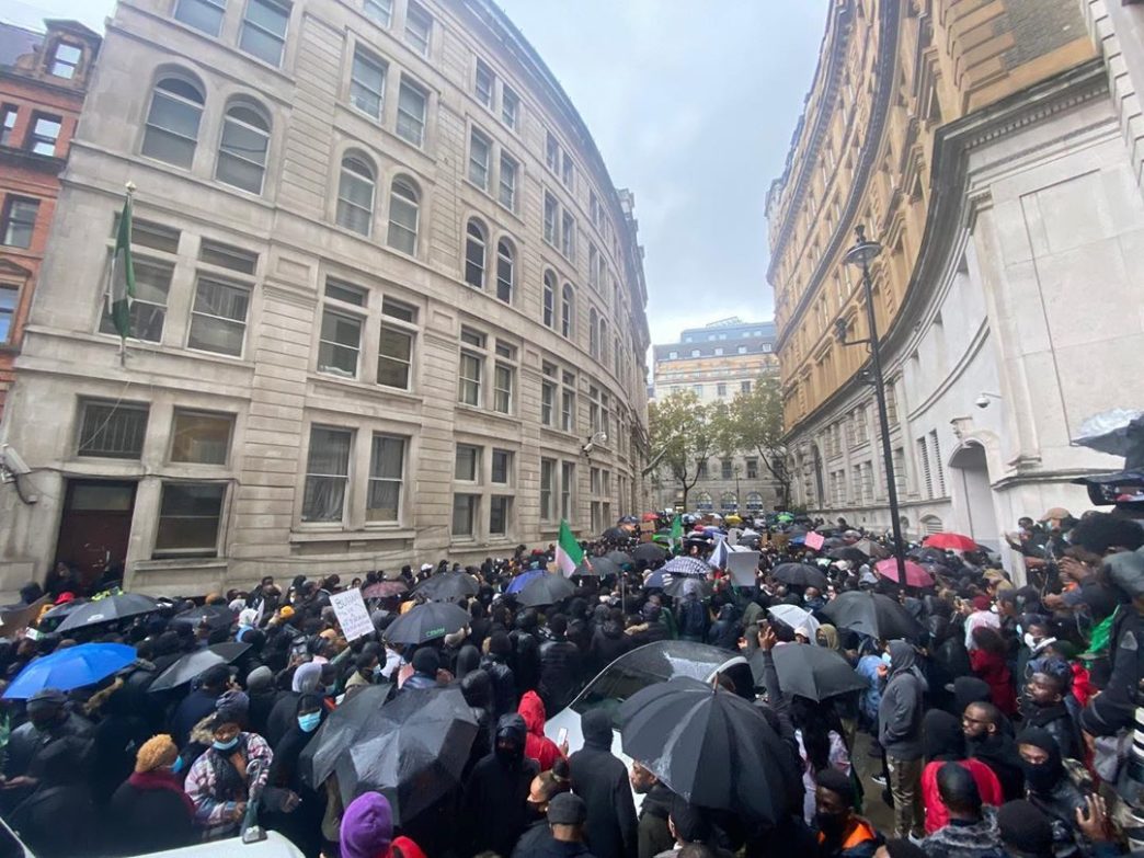 The #EndSARS Protests across the World in Photos | BellaNaija