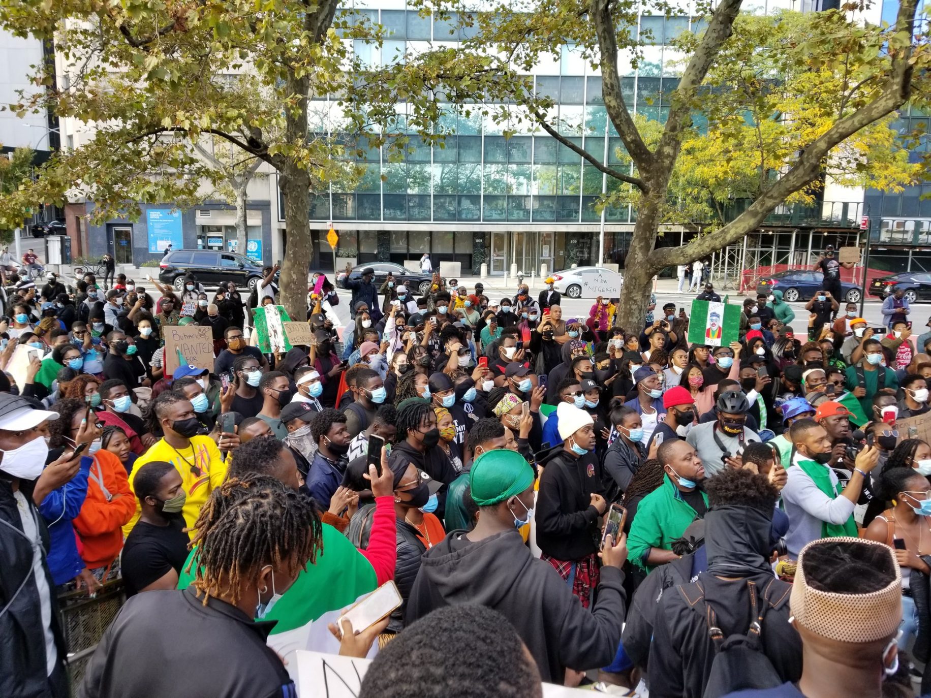 The #EndSARS Protests across the World in Photos | BellaNaija