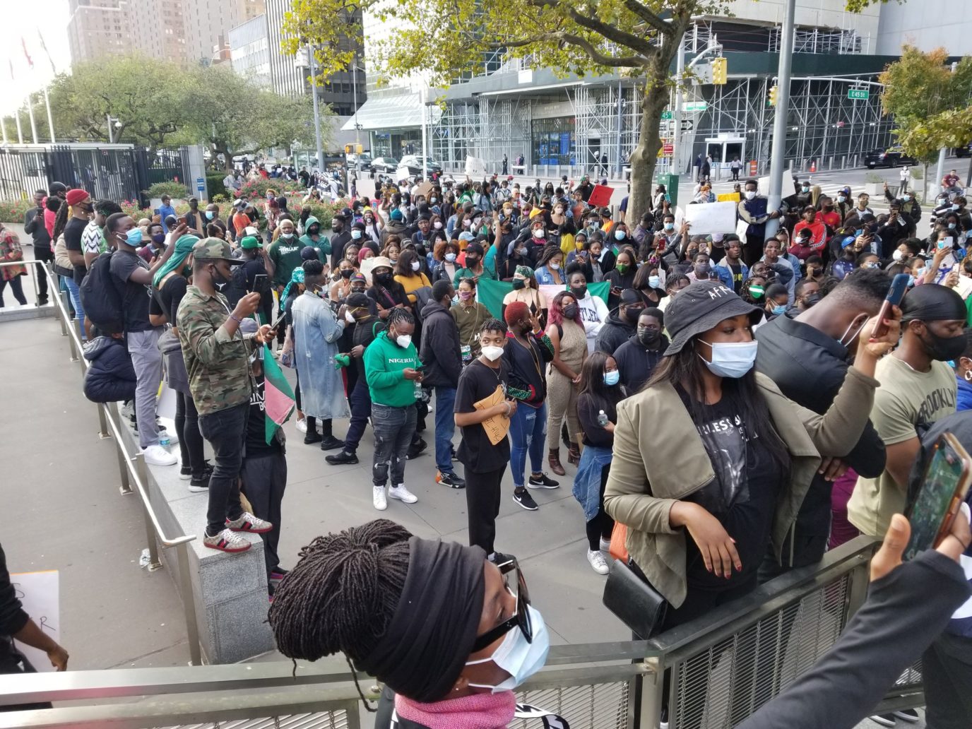 The #EndSARS Protests across the World in Photos | BellaNaija