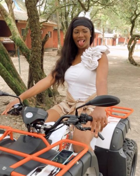 Sunny Skies + Sandy Beach = Fun Staycation for Omotola Jalade-Ekeinde ...