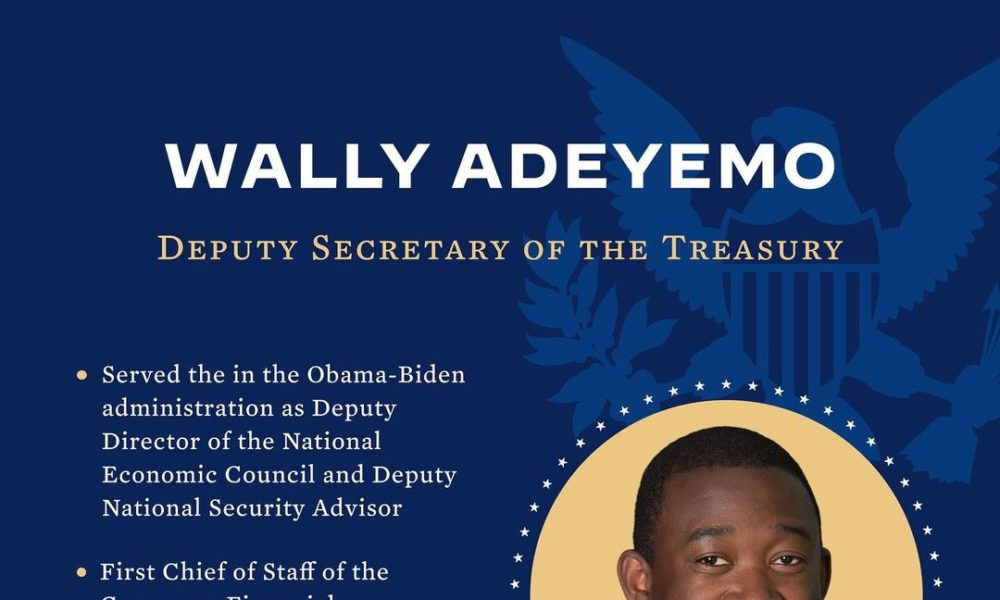 Nigerian-born Attorney Adewale ‘Wally’ Adeyemo nominated as Joe Biden's ...