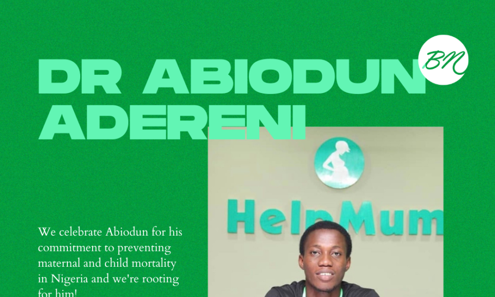 How #BellaNaijaMCM Dr Abiodun Adereni is Tackling Maternal & Child Mortality with HelpMum ...