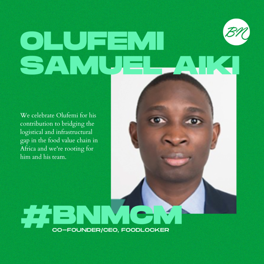 Olufemi Samuel Aiki of Foodlocker is Our #BellaNaijaMCM this Week! | BellaNaija