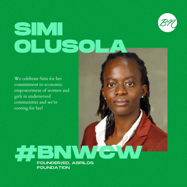 #BellaNaijaWCW Simi Olusola is Tackling Inequality in Nigeria with Aspilos Foundation | BellaNaija