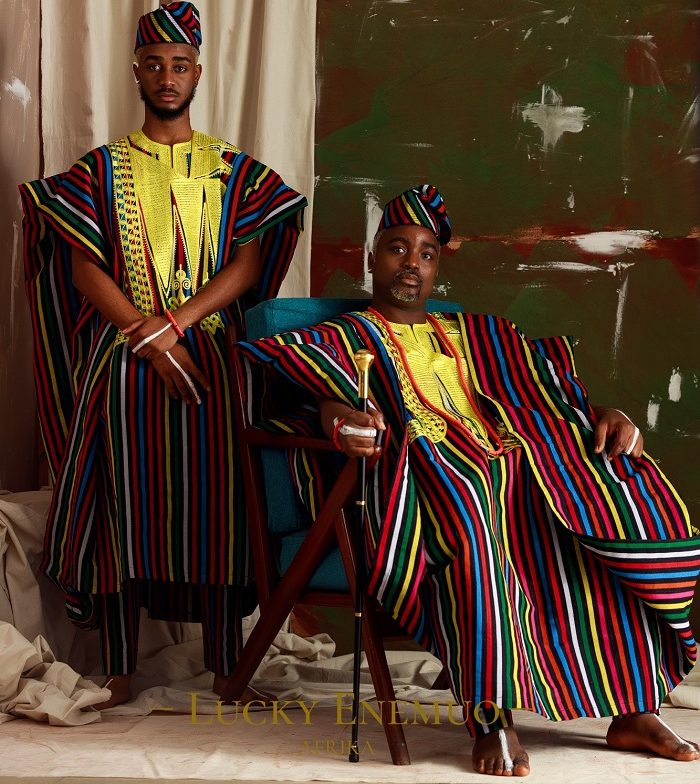 Update Your Owambe Looks with Lucky Enemuo’s New Collection tagged ...