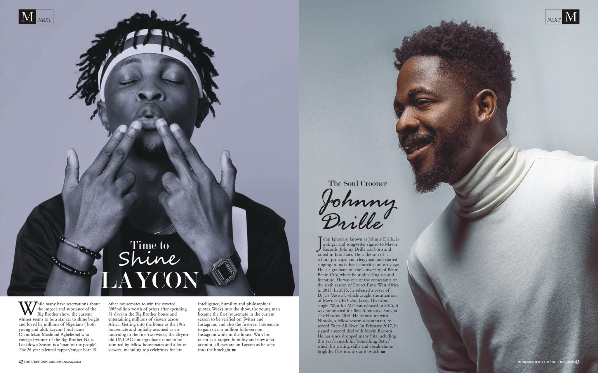 Uche Pedro named among Mode Men Magazine’s 60 Most Influential ...