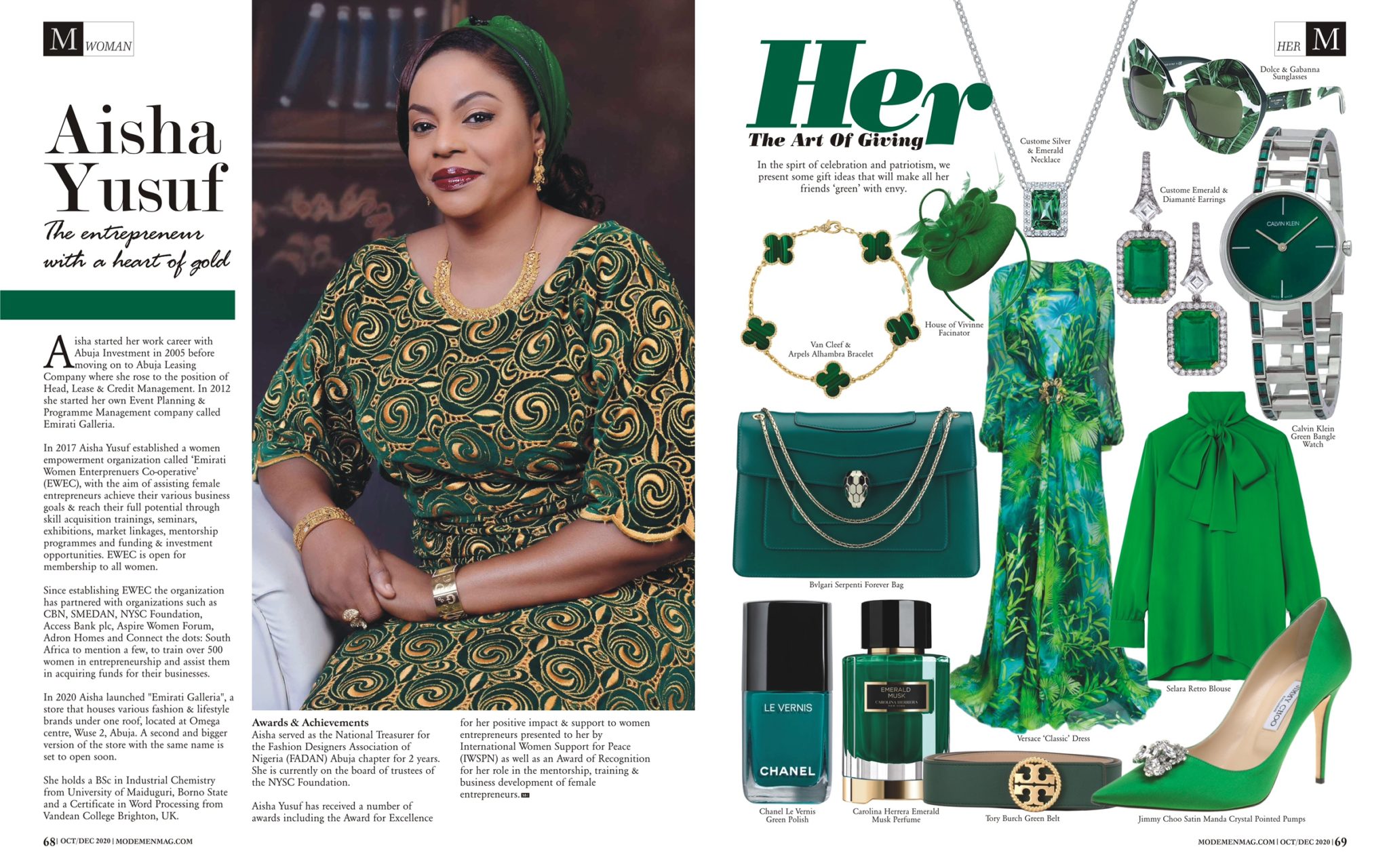 Uche Pedro named among Mode Men Magazine’s 60 Most Influential ...