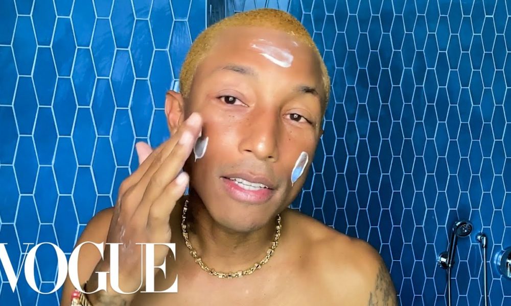 Learn new tips from Pharrell Williams' Morning Skincare Routine ...