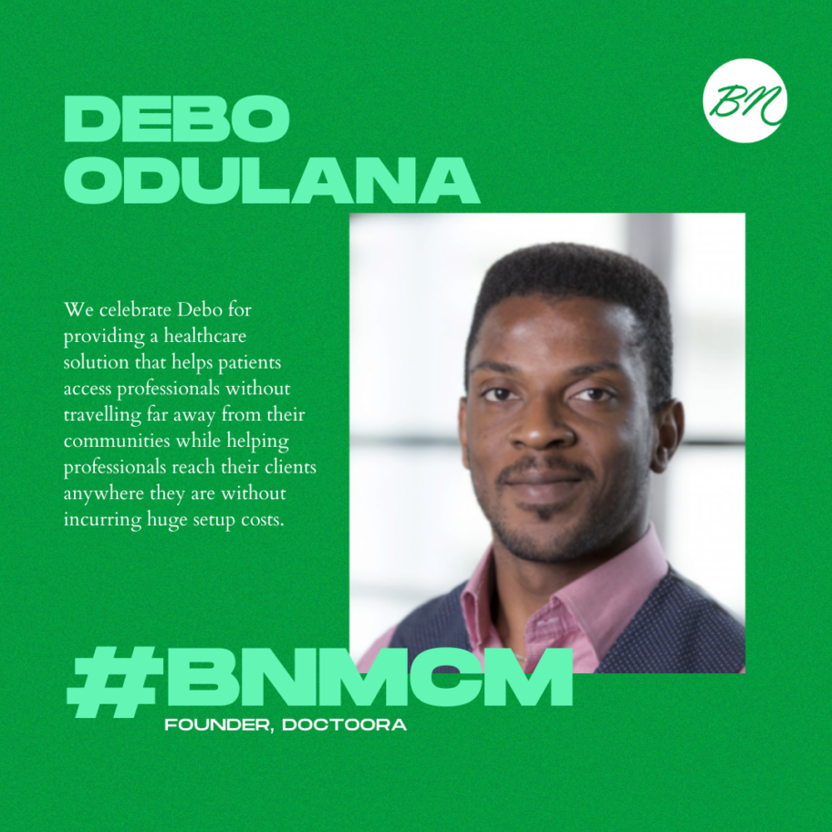 #BellaNaijaMCM Dr. Debo Odulana of Doctoora is Making Healthcare ...