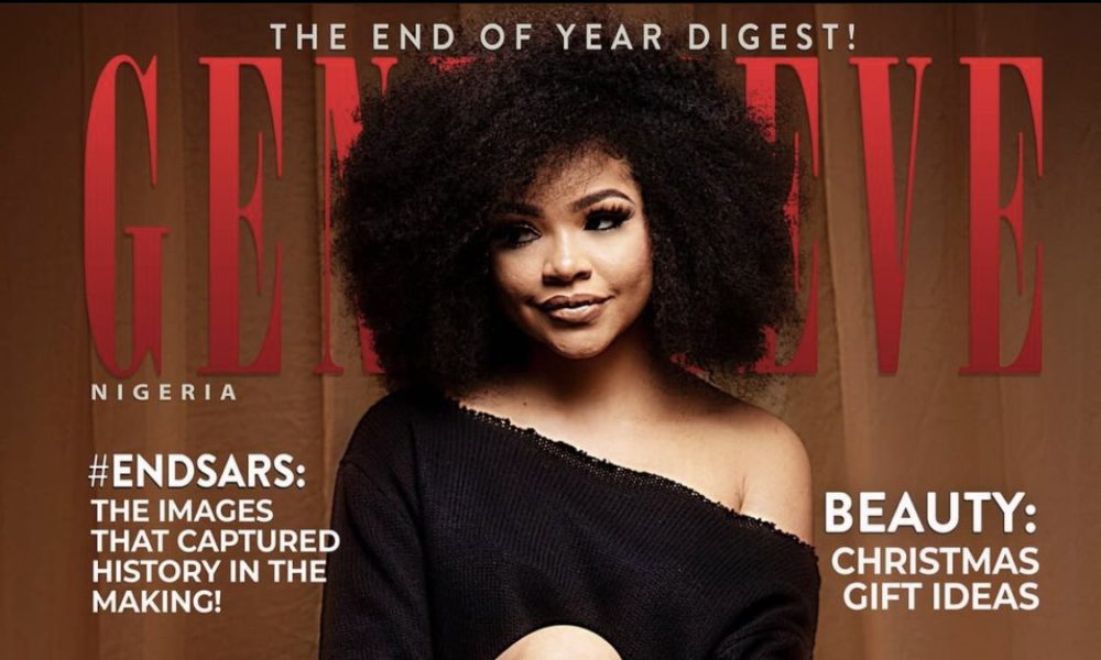 #BBNaija's Nengi is the Shinning Star on Cover of Genevieve Magazine's ...