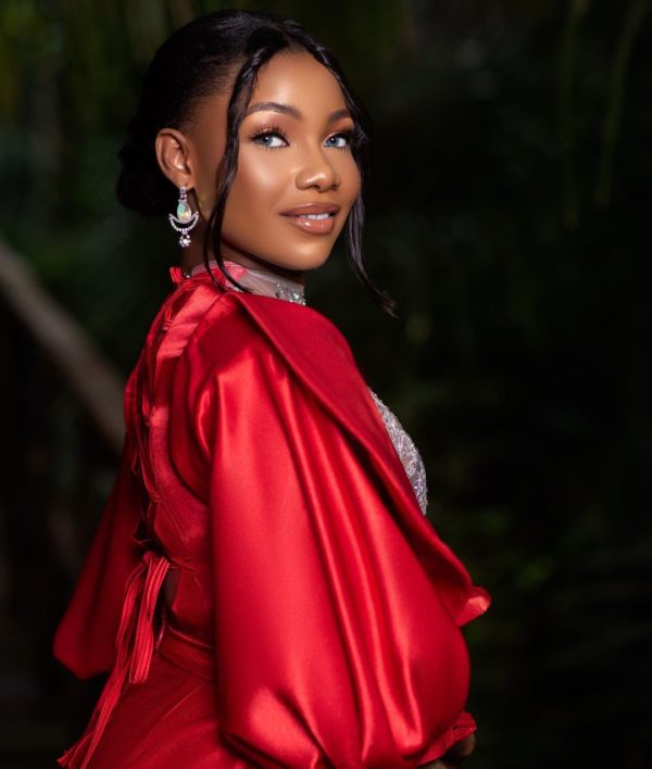 Tacha is Serving Things Hot Red on her Birthday | BellaNaija