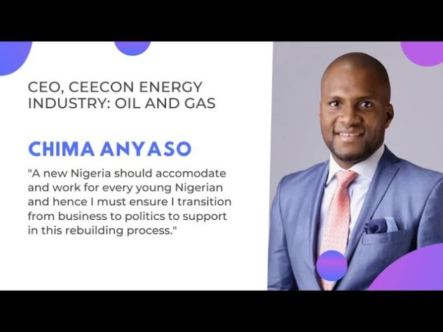 Chima Anyaso talks Transitioning from Business to Politics on “Under 40 ...
