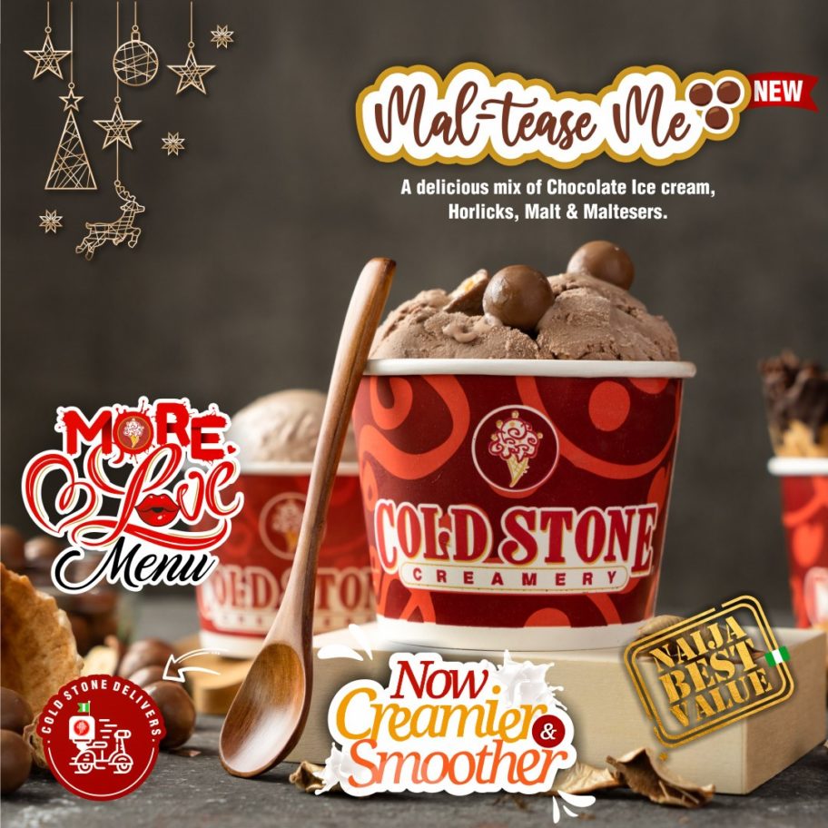 You are in for a Creamy Christmas with Coldstone's 'New More Love ...