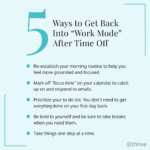 5 Tips to Help You Feel More Prepared for the First Work Week this New ...