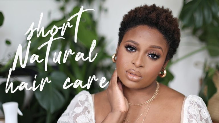 Let Ronke Raji show you How to Care for Short Natural Hair | BellaNaija