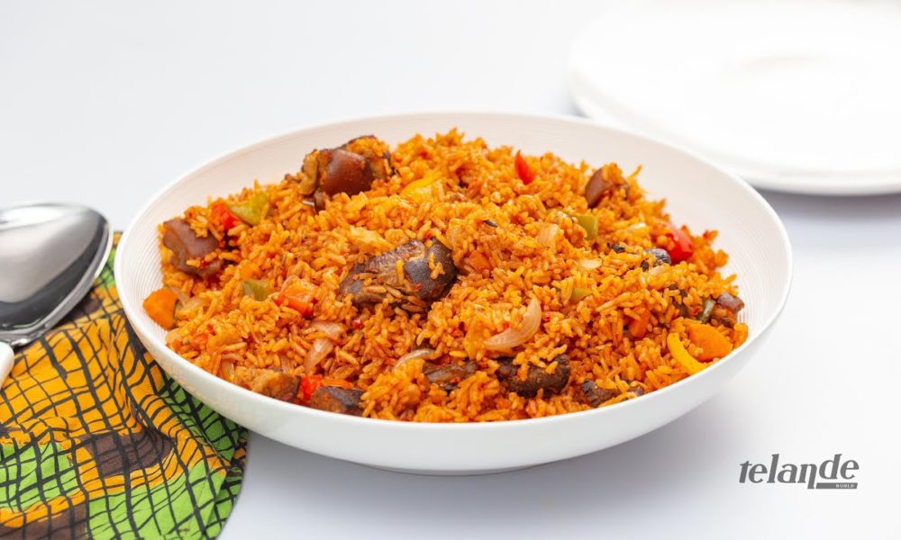 Now Here's a Mouth-Watering Peppered Goat Jollof Recipe from Telande ...