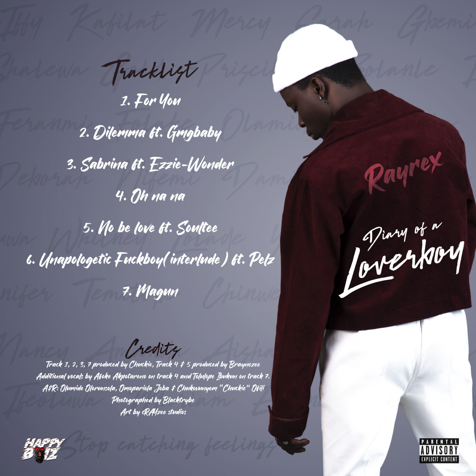 New EP: Rayrex - Diary of a Loverboy | BellaNaija