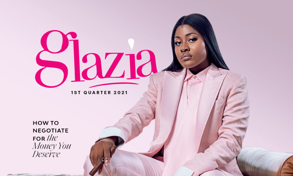 Alex Asogwa flawlessly takes over the cover of Glazia Magazine's ...