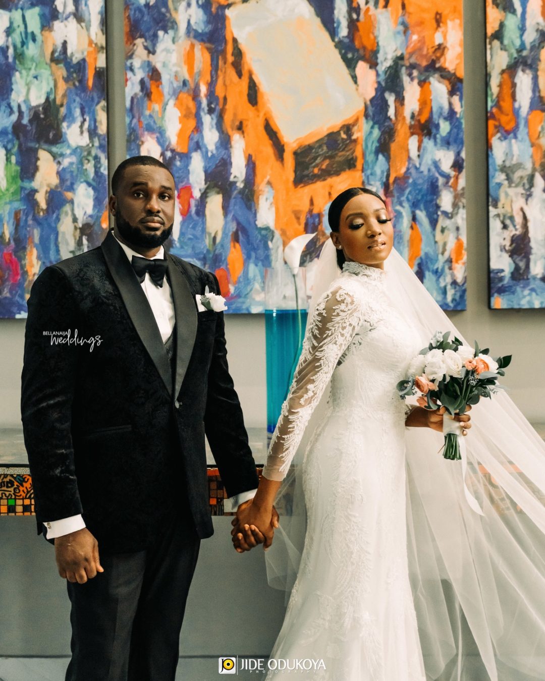 A True Lagos Party! See Moyo & Kanmi's Trad & Lit White Wedding ...